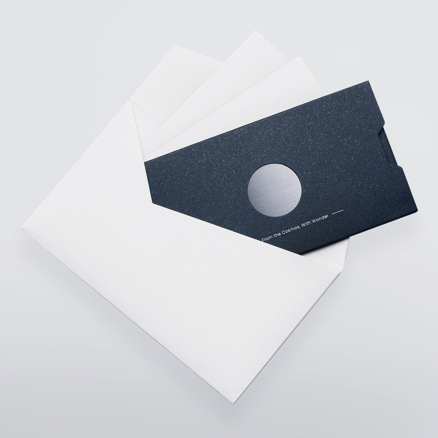 Unique Greeting Card - Metal Astral Card by novium