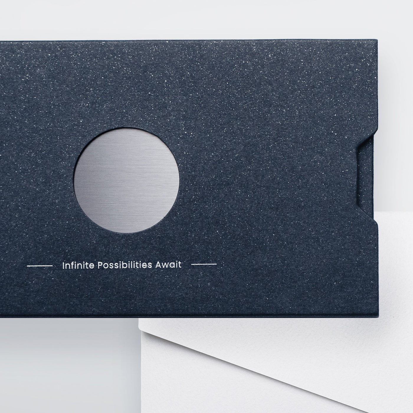 Unique Greeting Card - Metal Astral Card by novium